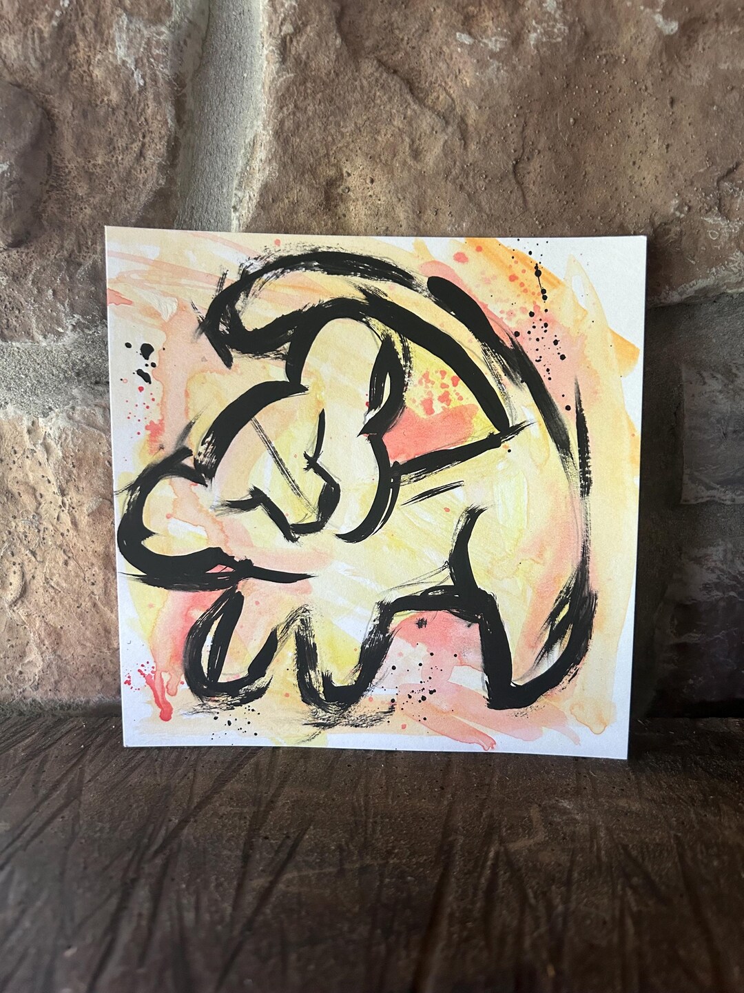 Future King the Lion King Simba Carving - Etsy