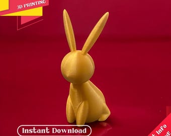 Easter Bunny Egg Holder - STL & 3MF Files for 3D Printers, Ready to ...