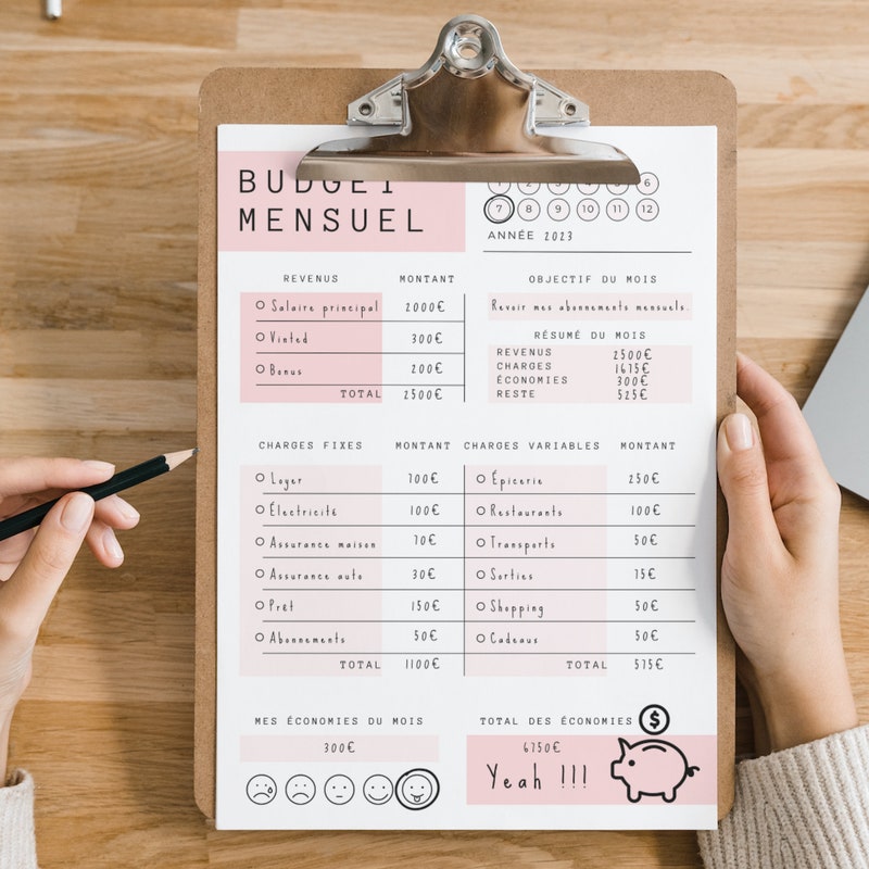 Budget Organizer - Etsy