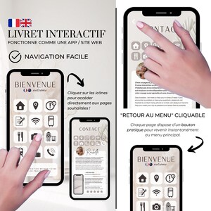 AIRBNB Livret d’Accueil Digital Français Anglais, Livret Bilingue ...