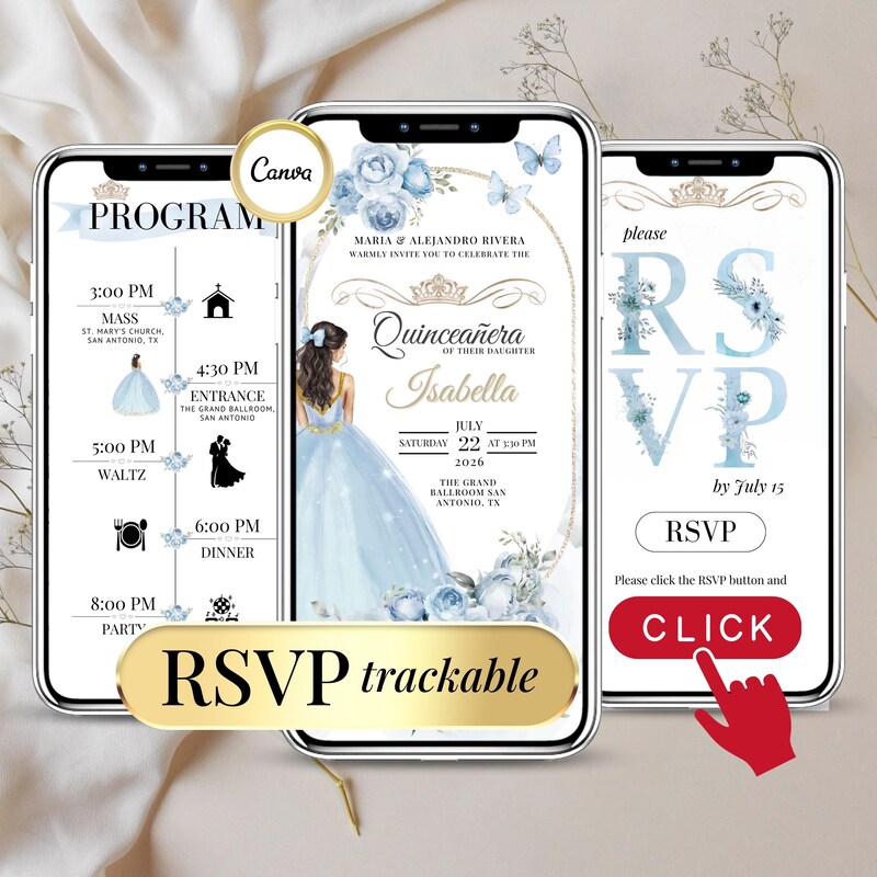 Quinceanera Save the Date - Etsy