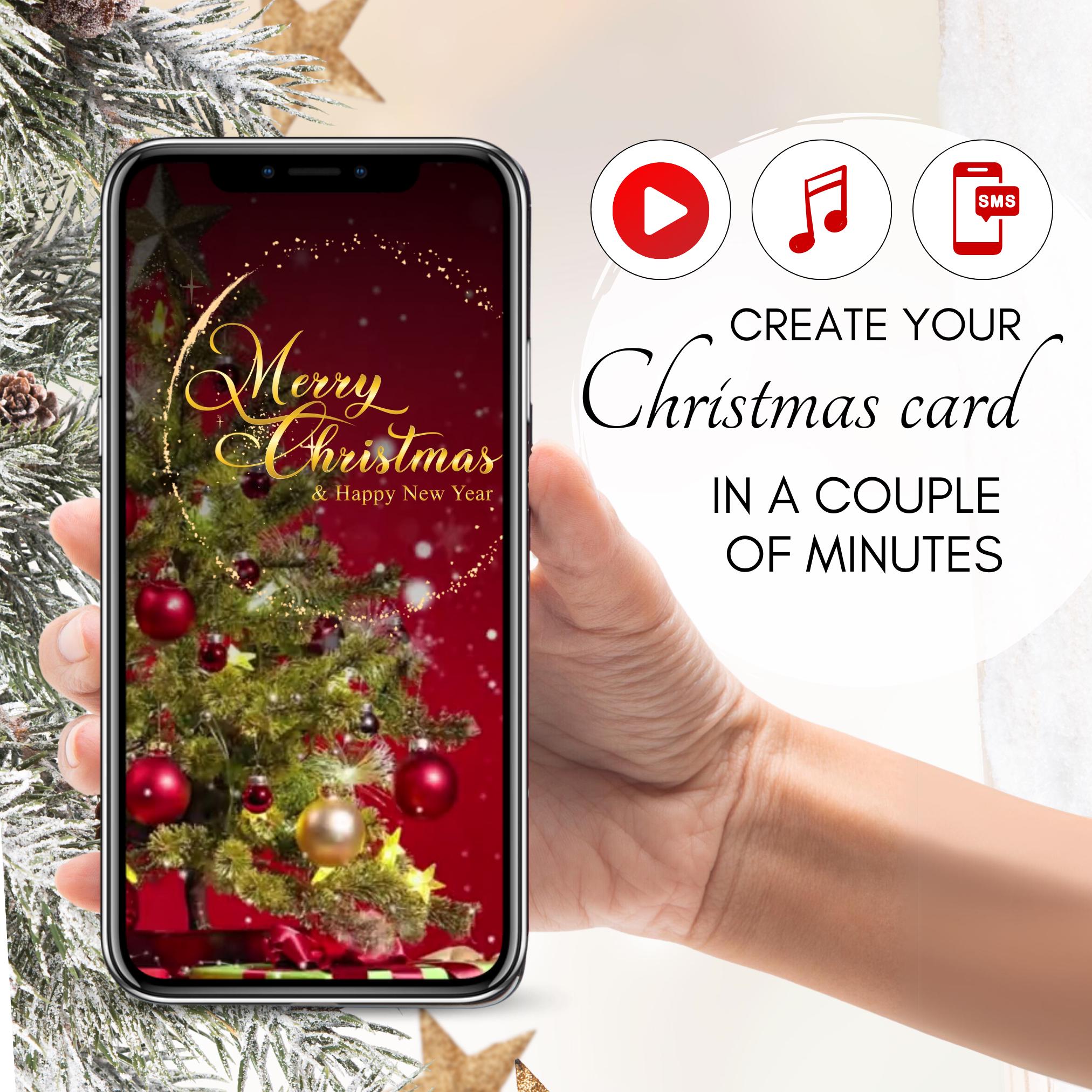 Customizable Animated Christmas Card | Personalized Photo Christmas ...
