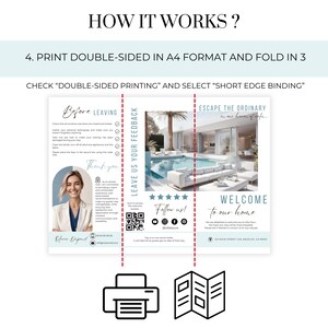 Airbnb Flyer Template, Customizable Marketing Brochure for Vacation ...