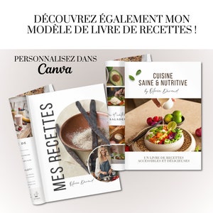 Modèle de fiches recettes en français, 15 pages au format A4, modèle ...
