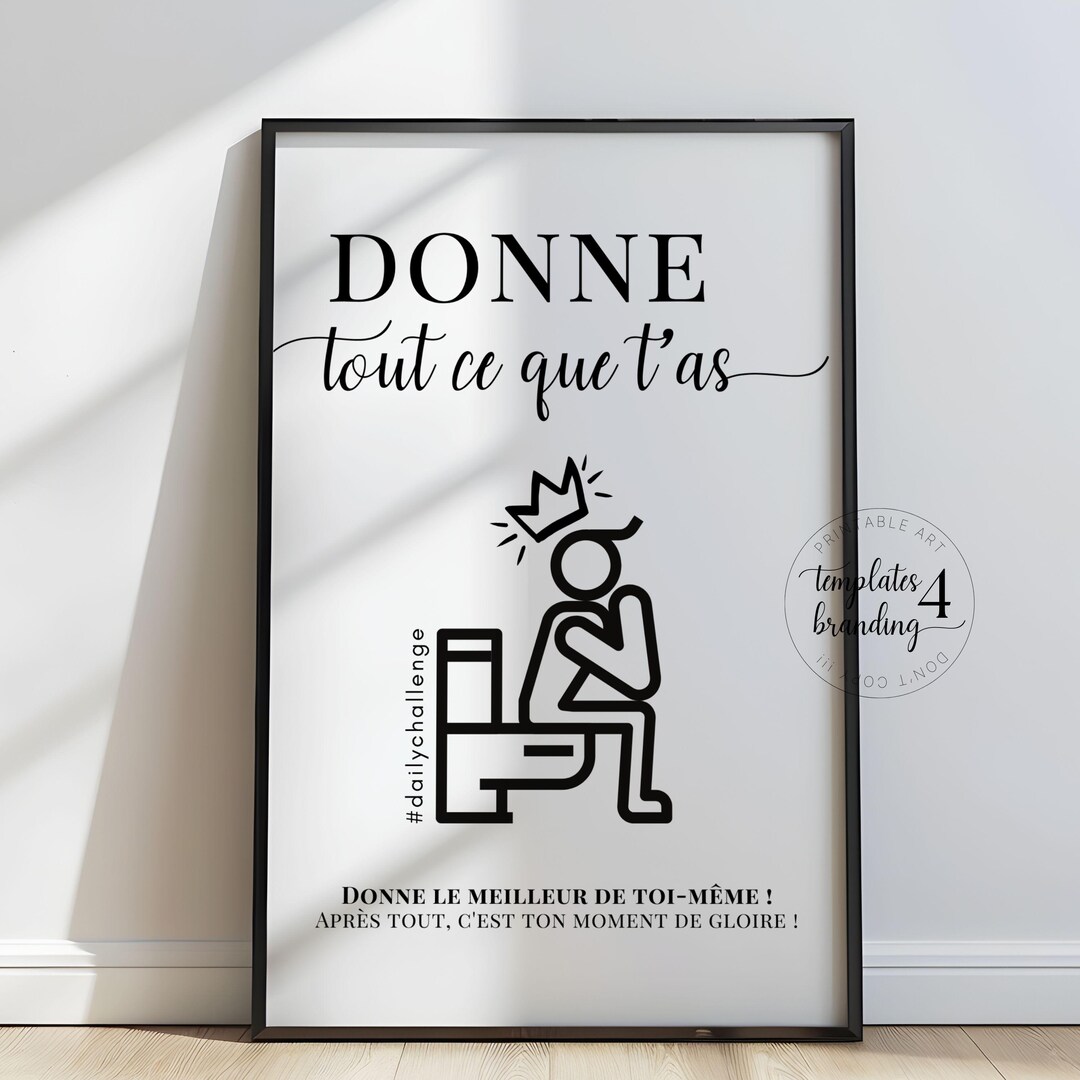 Funny Toilet Poster Funny Bathroom Wall Decor Poster Airbnb Restaurant ...