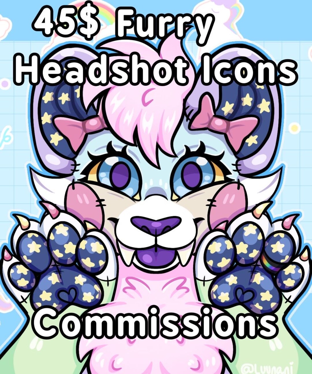 Furry Icon Commissions | Any Species Any Complexity Made to Order| No ...