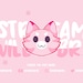 Full Pink Kitty Animated Stream Package