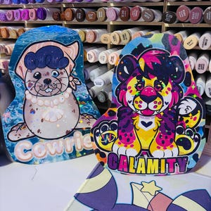 Webkinz Virtual Pet YCH Fursona Badge Commission | Any Species Fan Art ...