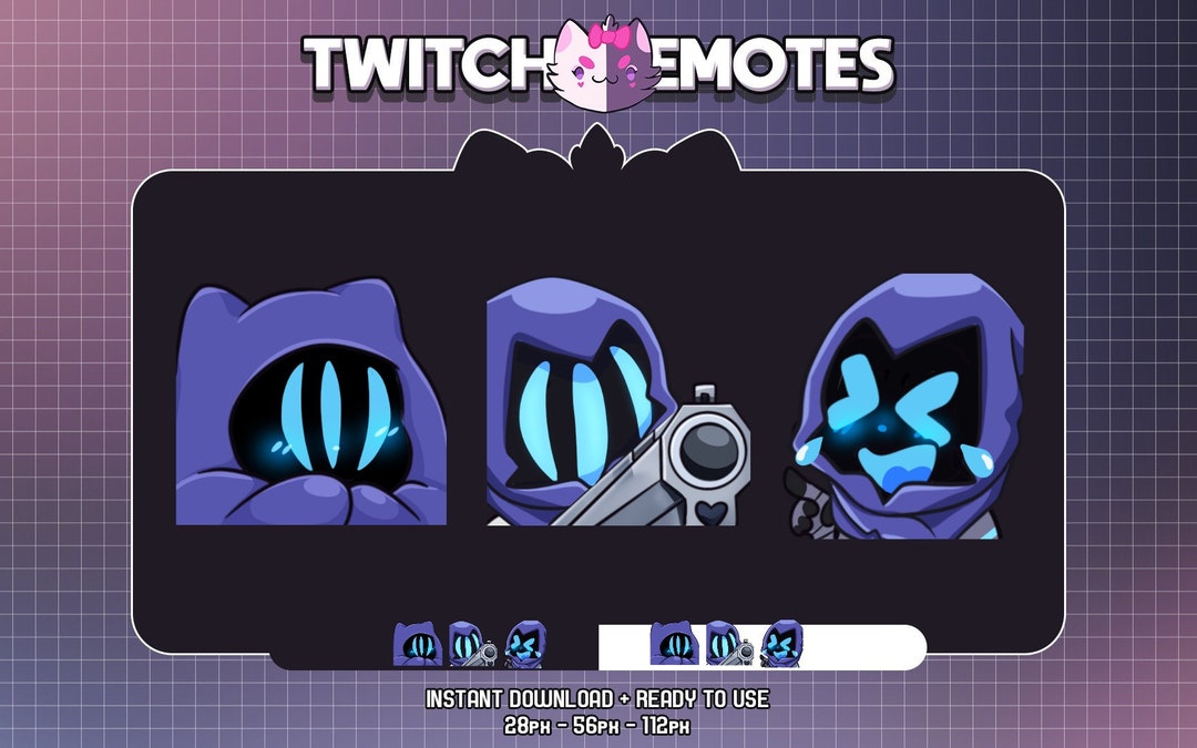 Valorant Agent Omen Emotes | Gamer | Kawaii | Twitch Emotes | Kick ...