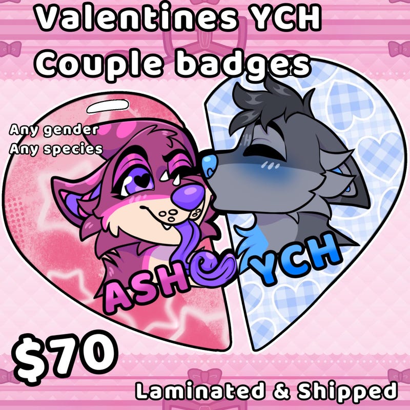 Couple Fursuit Art - Etsy