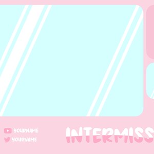 Full Pink Kitty Animated Stream Package