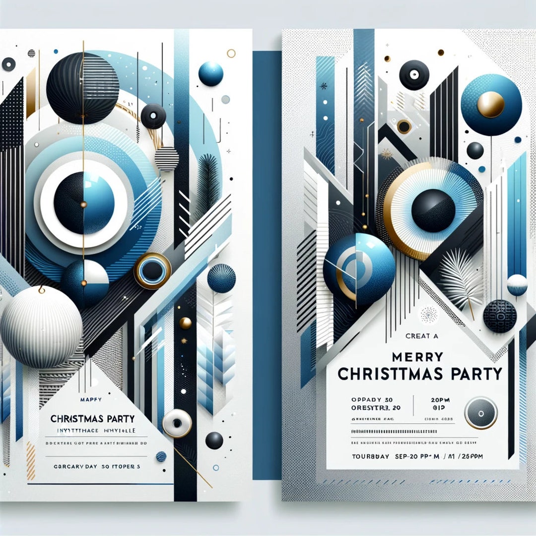 Christmas Party Invitation Elevate the Yuletide Spirit With a - Etsy
