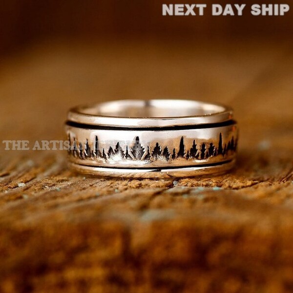 Nature Ring Men - Etsy