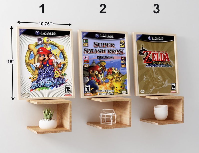 Gamecube Retro Video Game Art Prints - Perfect for Your Home Arcade or ...