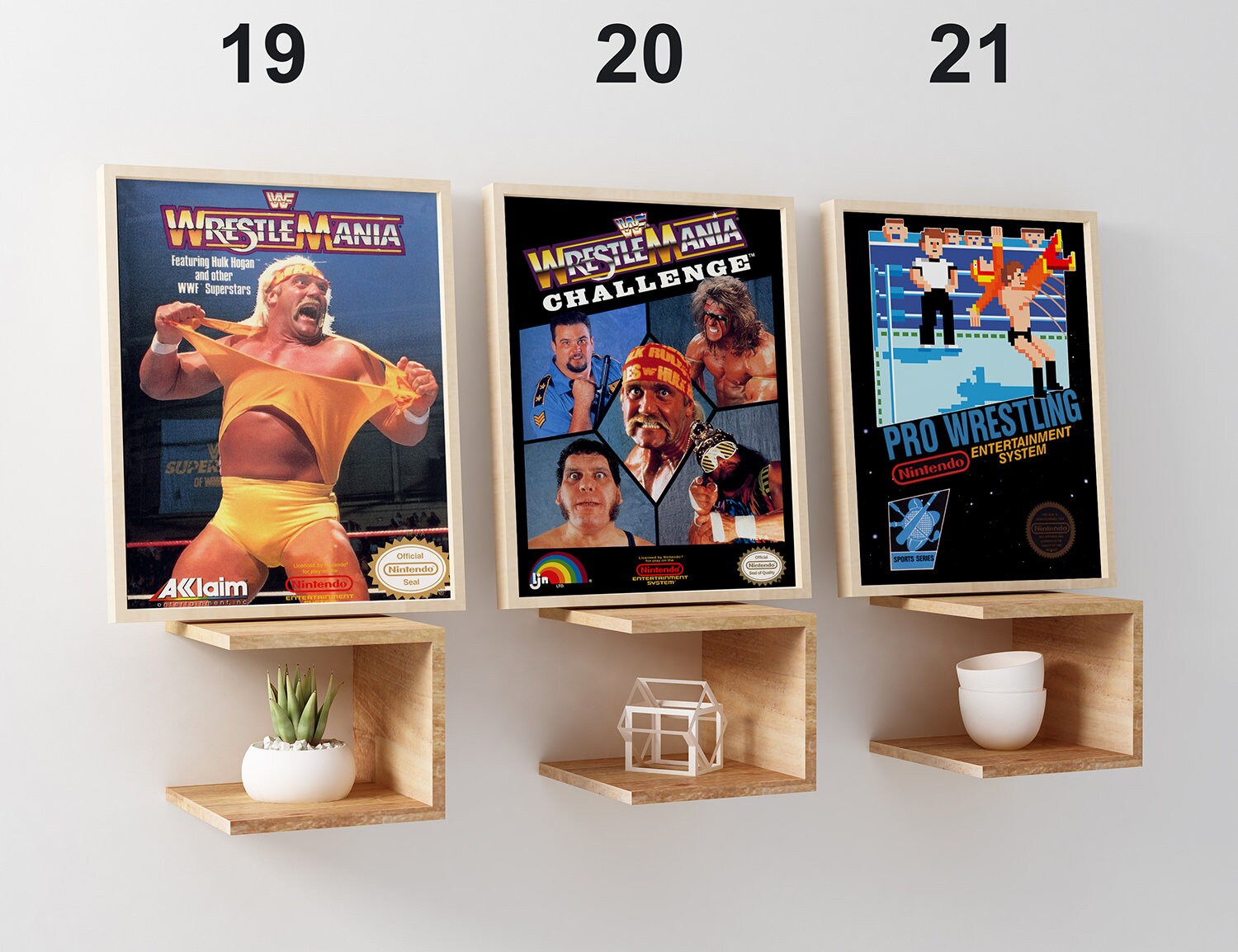 Nintendo Retro Video Game Art Prints - Perfect for Your Home Arcade or ...