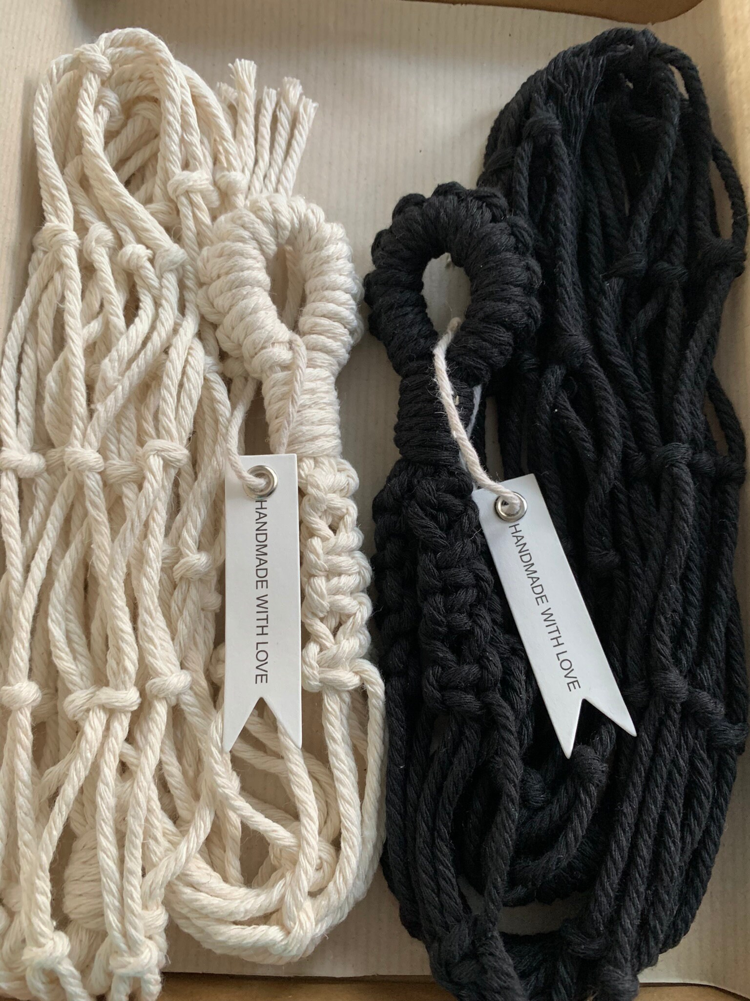 Natural Macramé Food Storage Macrame Onion Holder Vegetable Storage ...