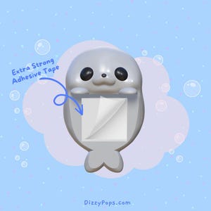 Seal Peeker Charm - Phone Hipper Charm - Kawaii Cute Phone Charm Strap ...