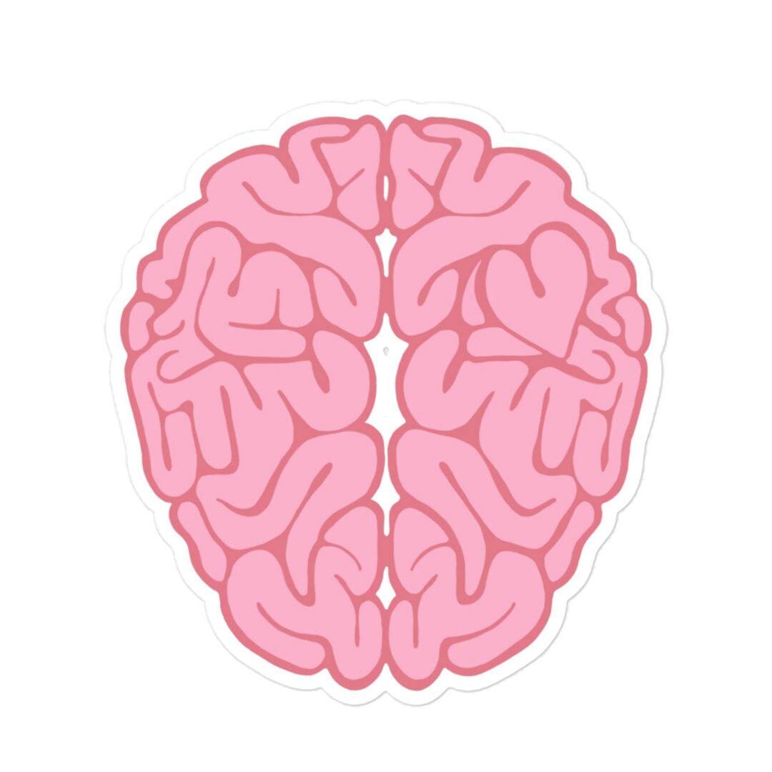 Mental Health Sticker Mental Health Gift Psychology Sticker Brain ...