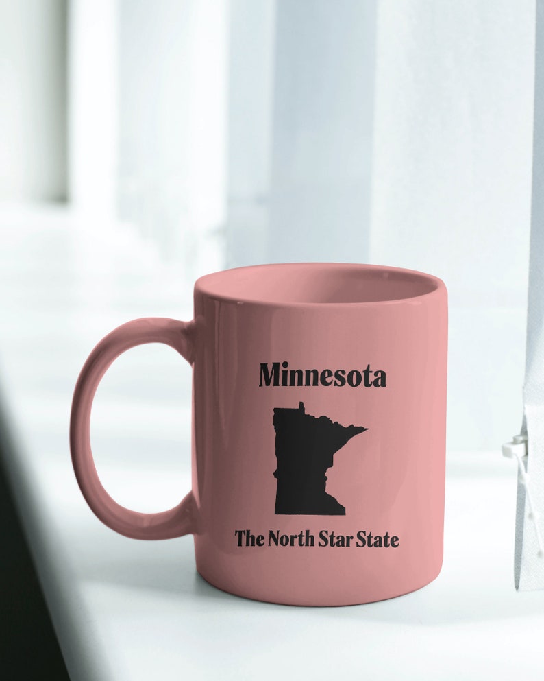 Minnesota the North Star State, State Svg, Silhouette, Svg Files for ...