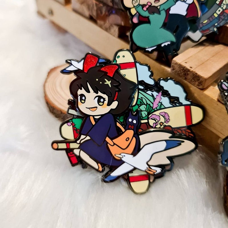 Anime Enamel Pins - Etsy