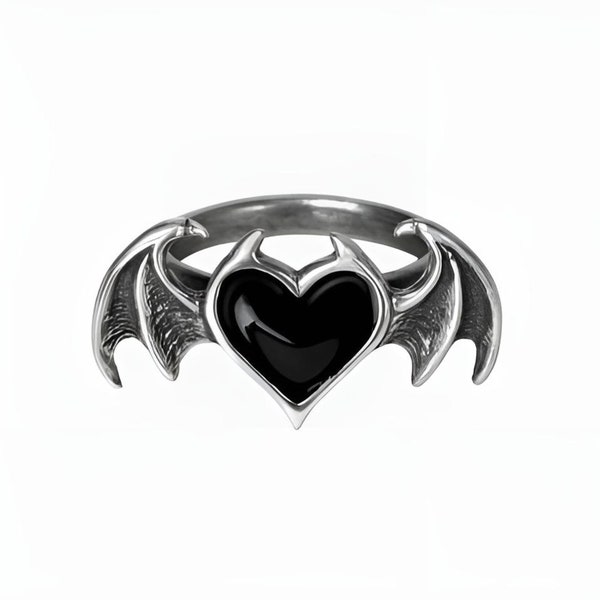 Bat Ring - Etsy