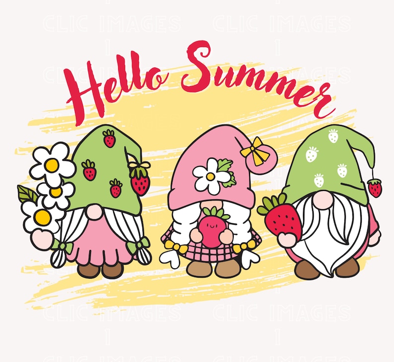 Hello Summer Gnomes, Summer Themed, Summer Decorations, Summer PNG - Etsy