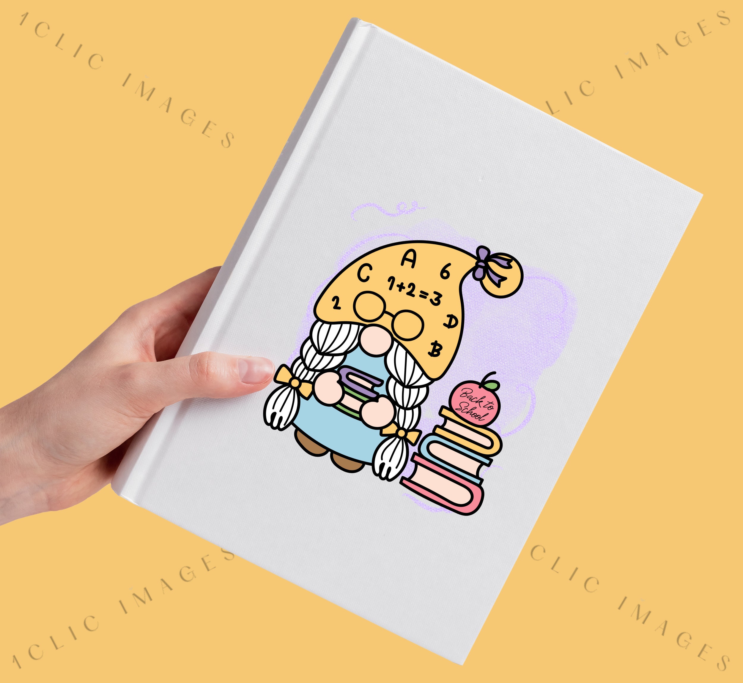 School Gnomes, Cute School Clipart Images, Back to School PNG - Etsy