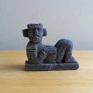 Concrete Chac Mool Statue: Mayan Rain God Figure - Etsy