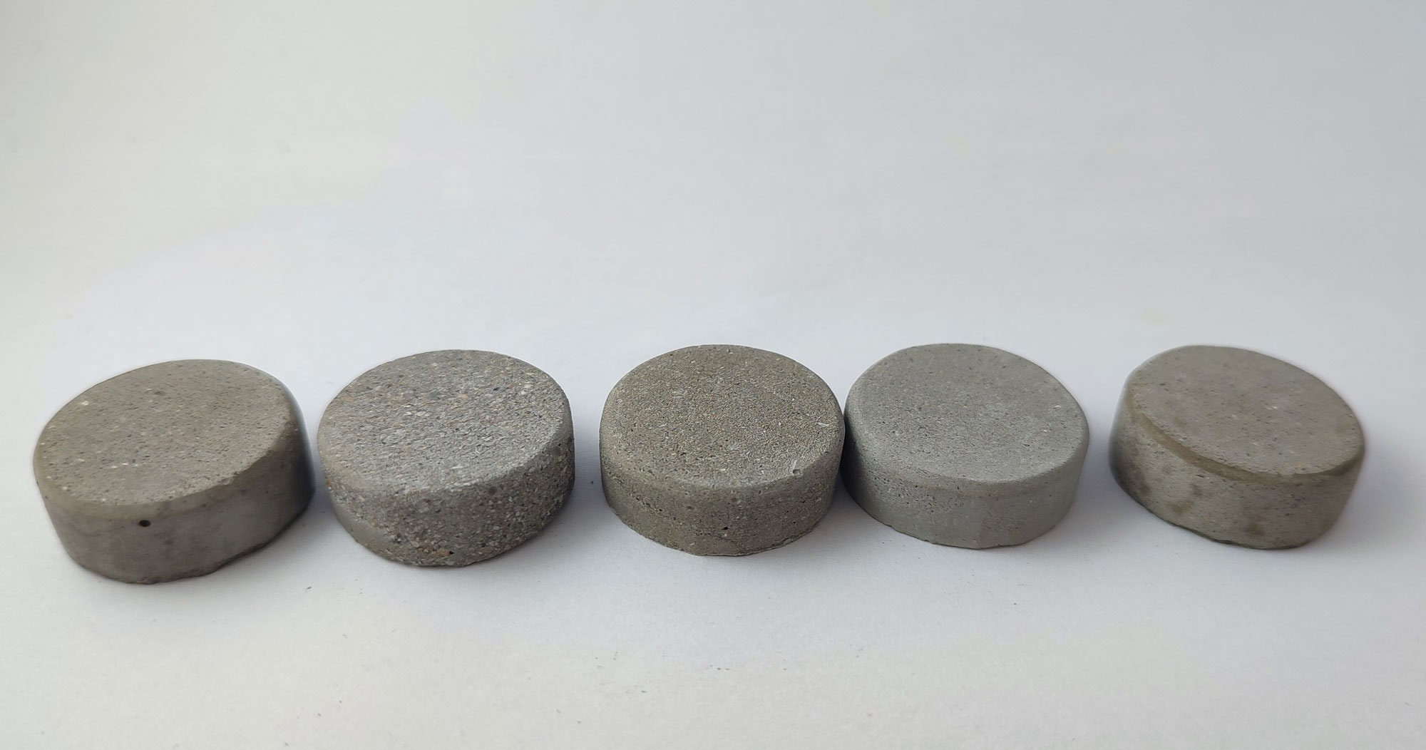 5 Miniature Round Concrete Garden Stepping Stones Stone - Etsy