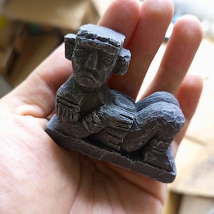 Concrete Chac Mool Statue: Mayan Rain God Figure - Etsy