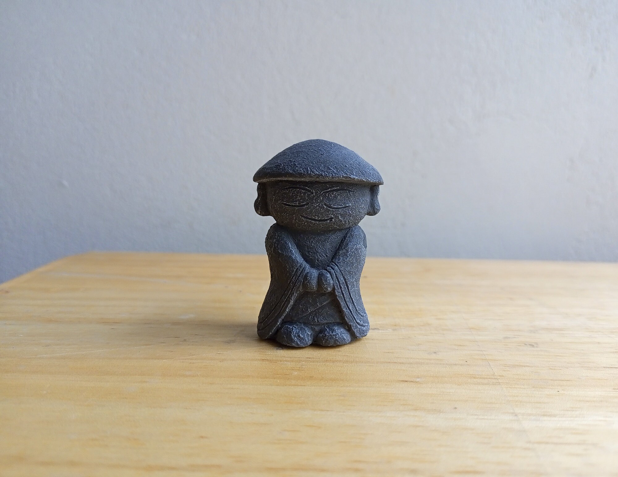 Miniature Japanese Jizo Statue Concrete Jizo Statue Fairy Garden ...