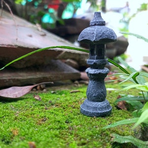 Miniature Stone Lantern Statue for Japanese-inspired Garden - Relaxing ...