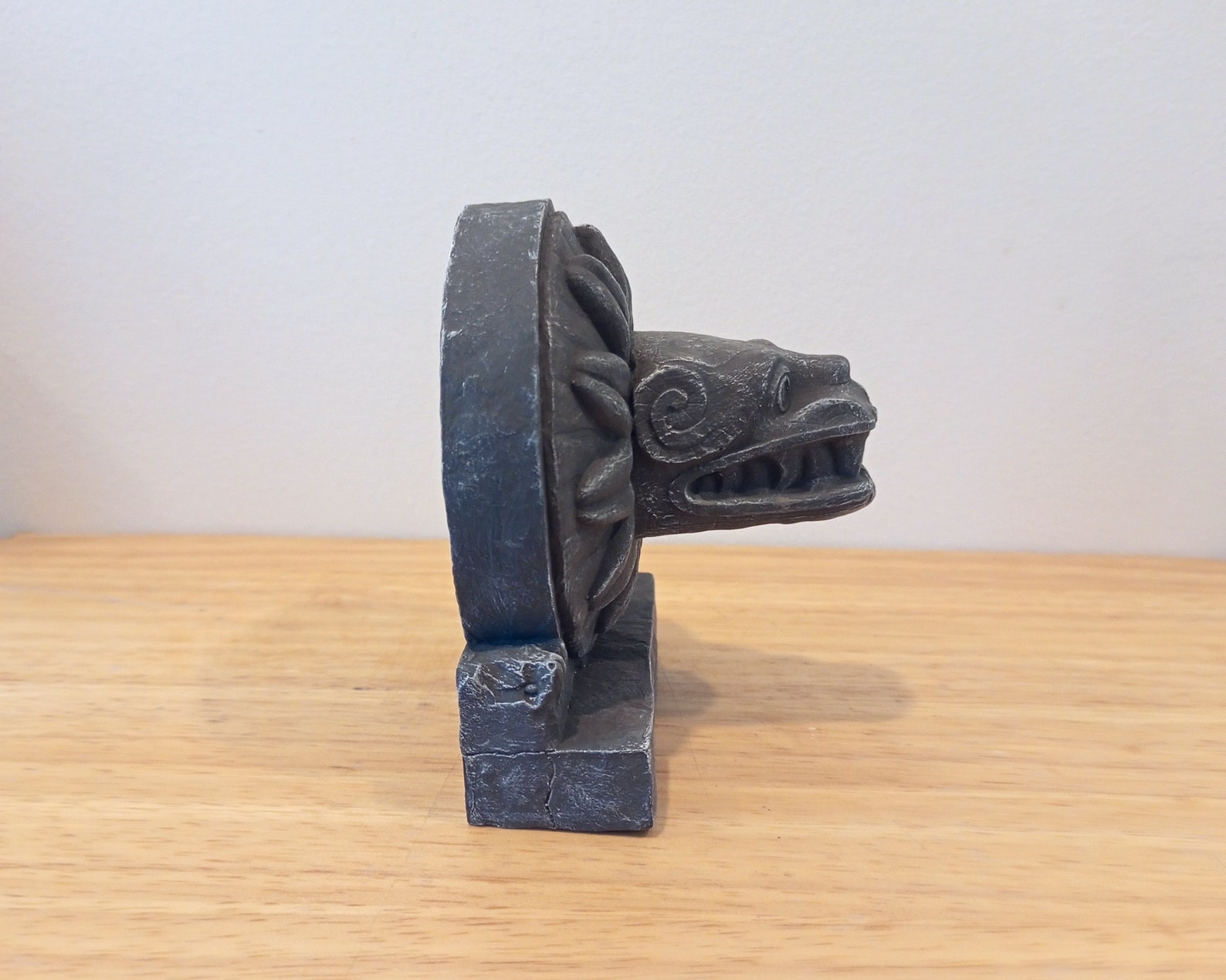 Handmade Quetzalcoatl Statue: Aztec Serpent Sculpture, History Buff ...