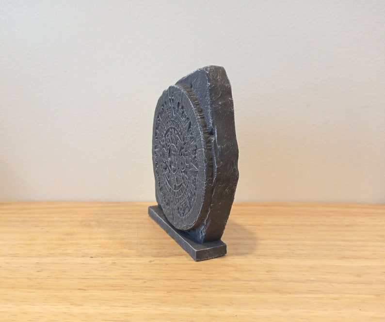 Aztec Calendar Replica: Cement Stone of the Sun Decor - Etsy