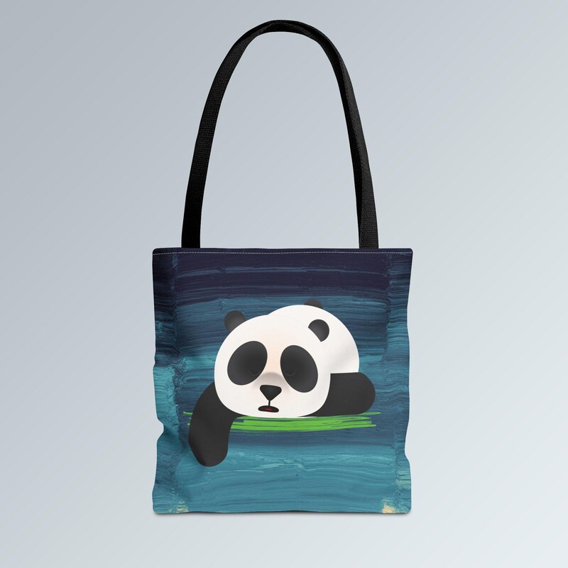 Panda Tote Bag - Etsy