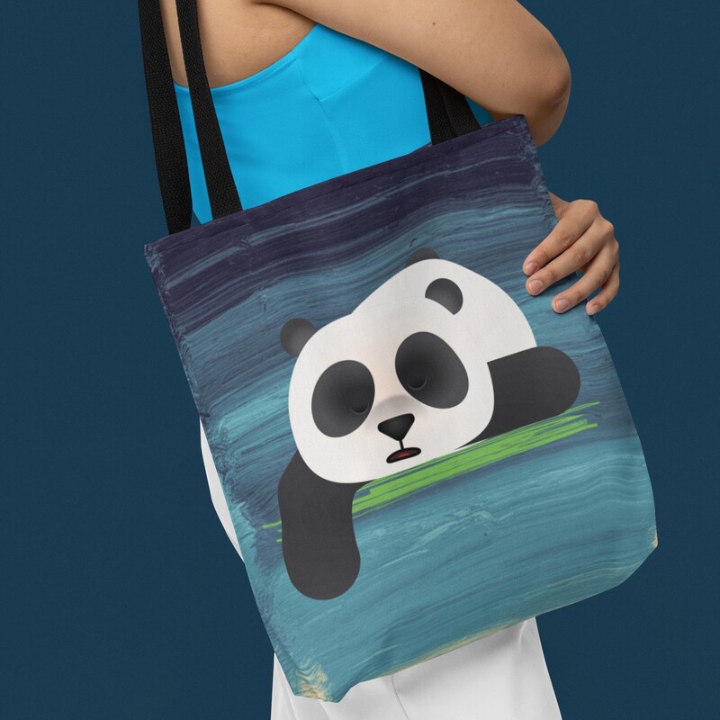 Panda Tote Bag - Etsy