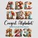 Cowgirl Western Letters Alphabet Cliparts Watercolor Sublimation PNG ...