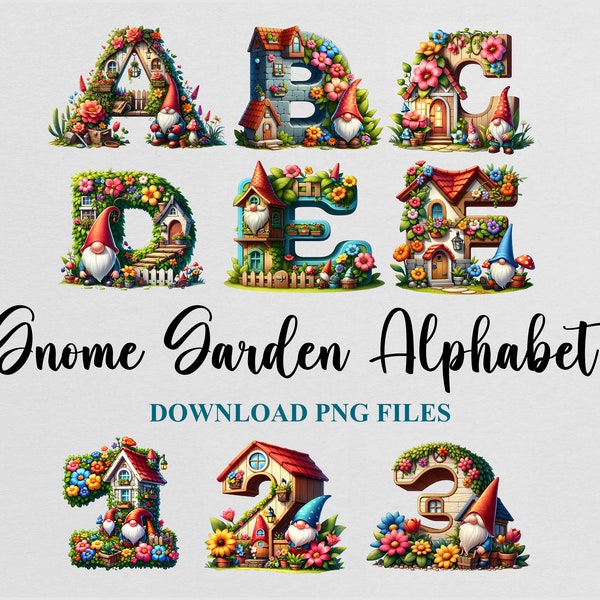 Garden Letters - Etsy UK