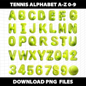 Sports Letters Alphabet Football Basketball Baseball Soccer Softball ...