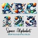 Back to School Teacher Letters Alphabet Font Cliparts Numbers PNG ...