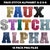 Camp Forest Outdoor Letters Alphabet Numbers Watercolor Clipart Bundle ...