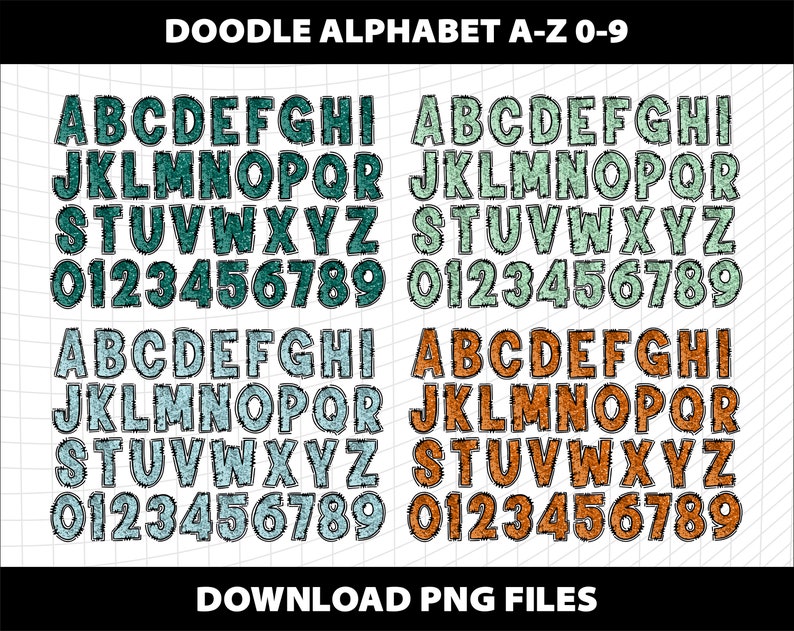 Doodle Sequin Glitter Letters Alphabet Numbers 20 Color Pack Bundle ...