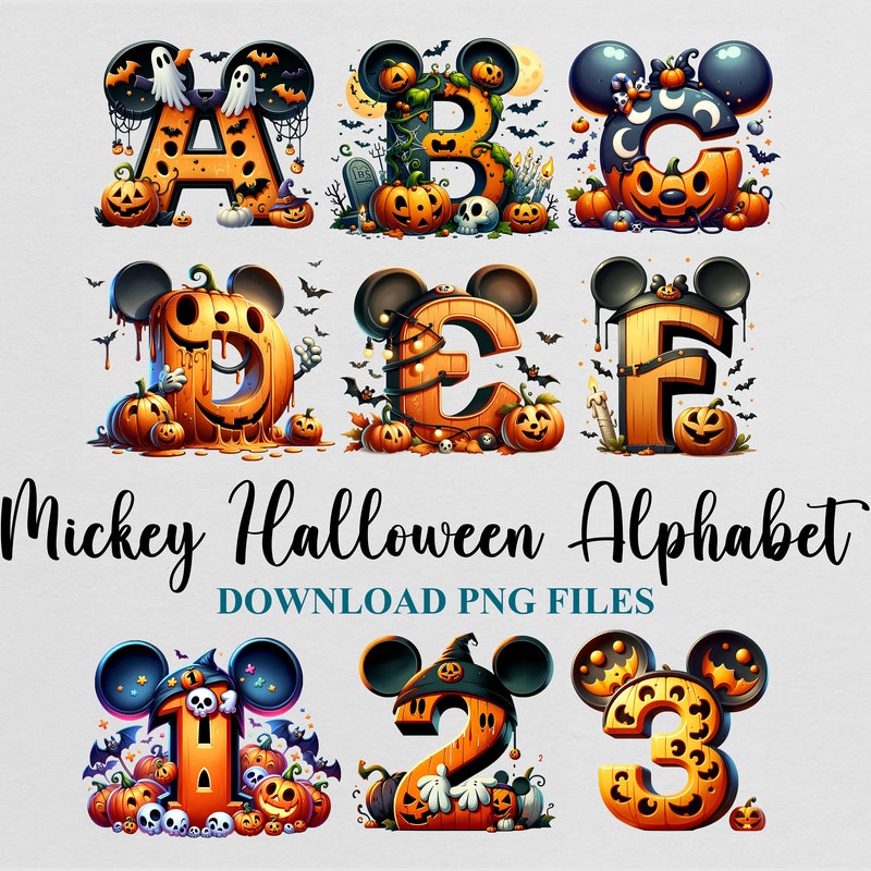 Printable Halloween Letters - Etsy