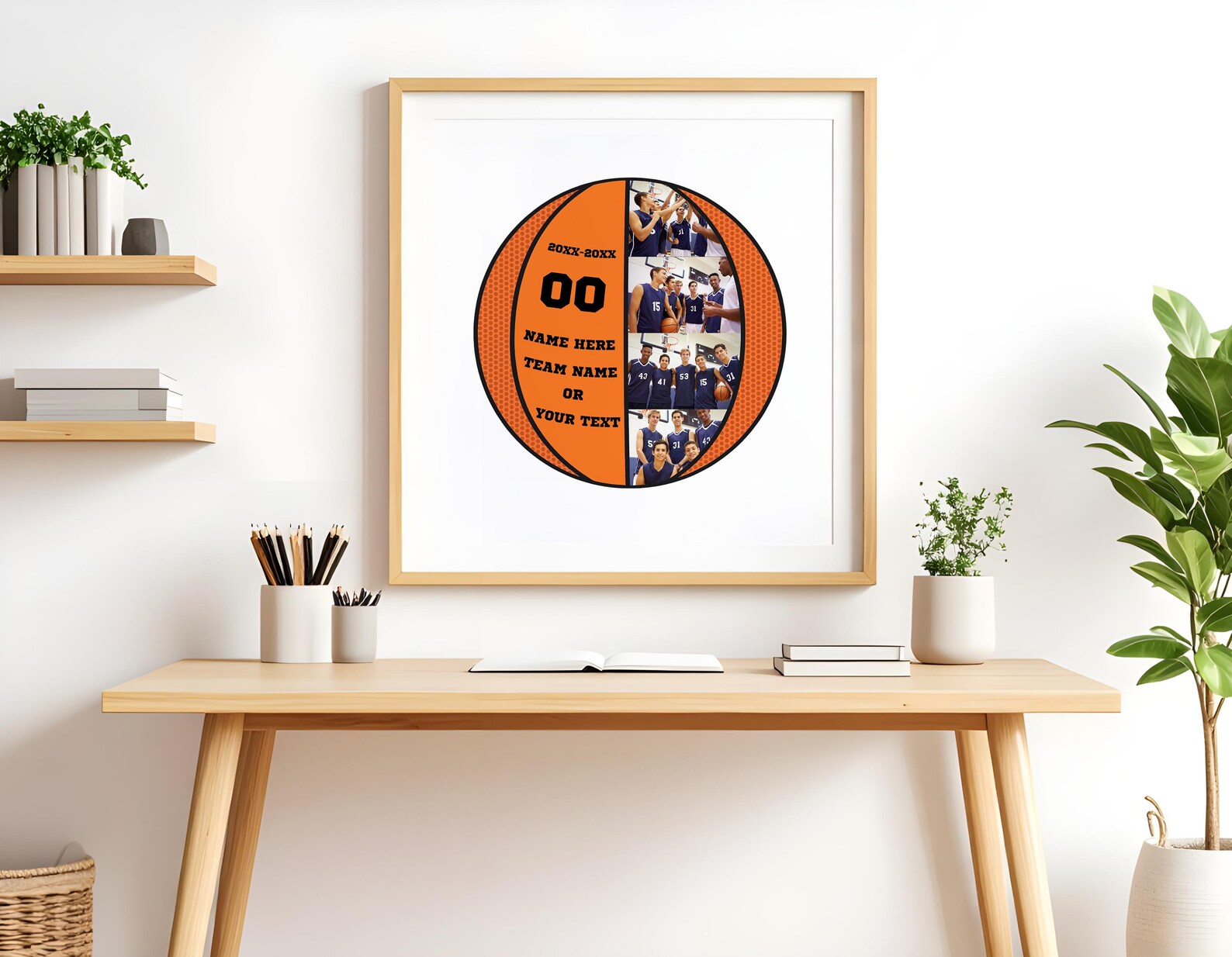 Basketball Photo Collage Canva Frame Template Canva Design Photo Fill ...
