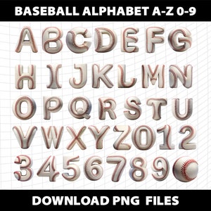 Sports Letters Alphabet Football Basketball Baseball Soccer Softball ...