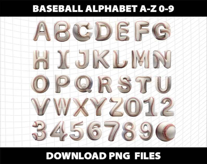 Sports Letters Alphabet Football Basketball Baseball Soccer Softball ...