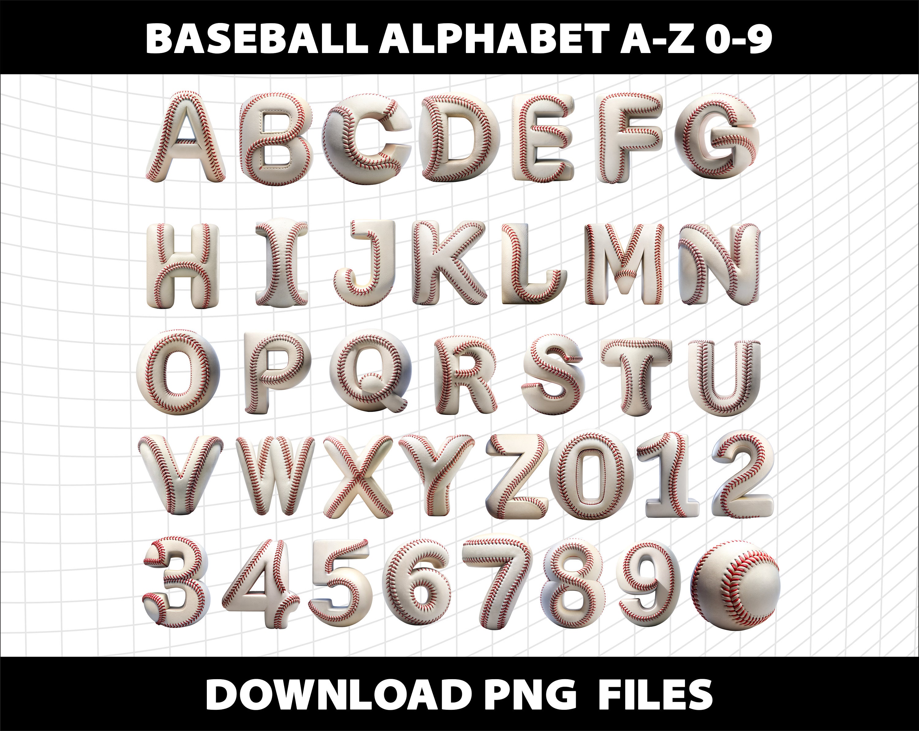 Sports Letters Alphabet Football Basketball Baseball Soccer Softball ...