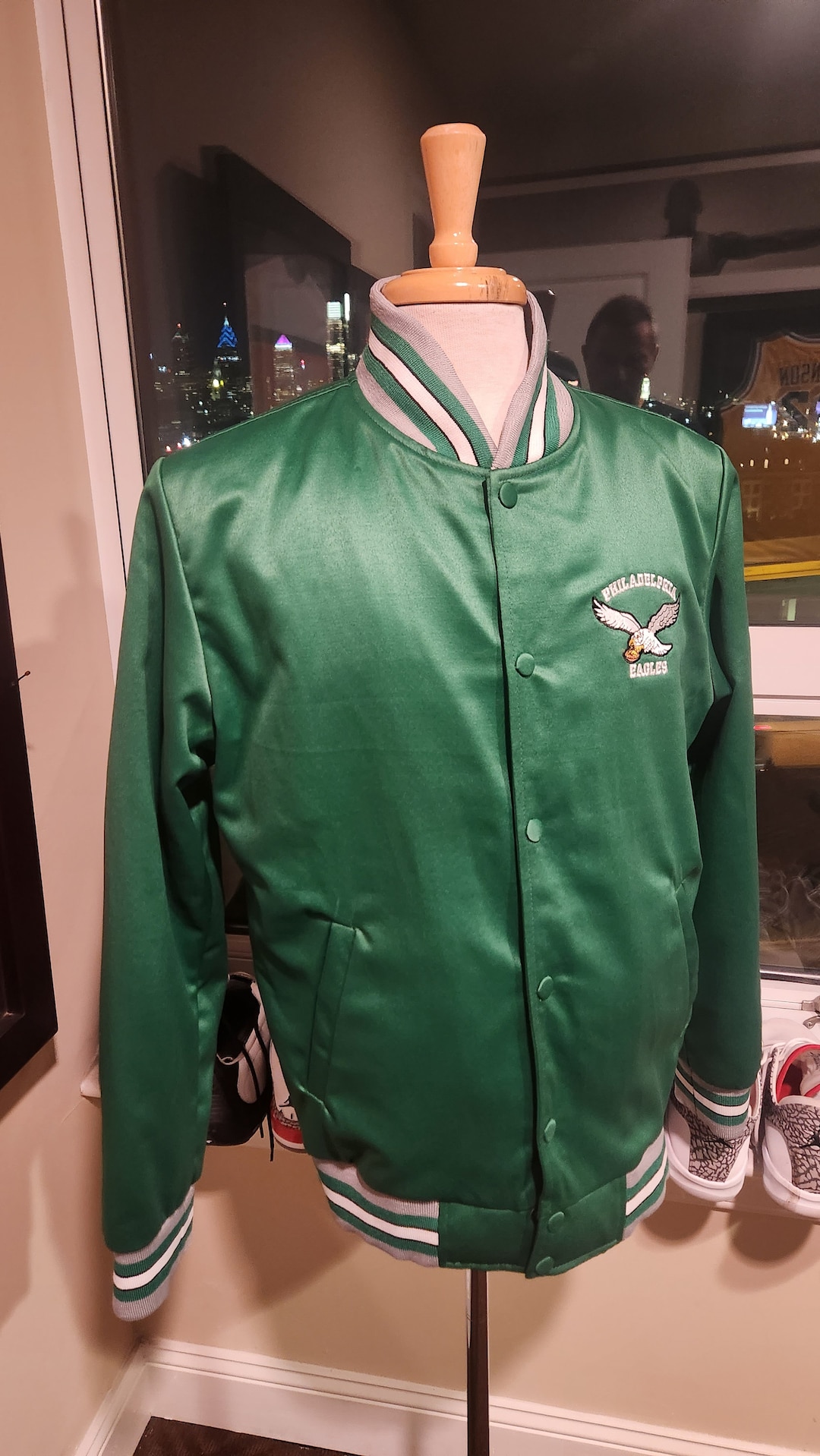 Eagles Kelly Green Jacket - Etsy