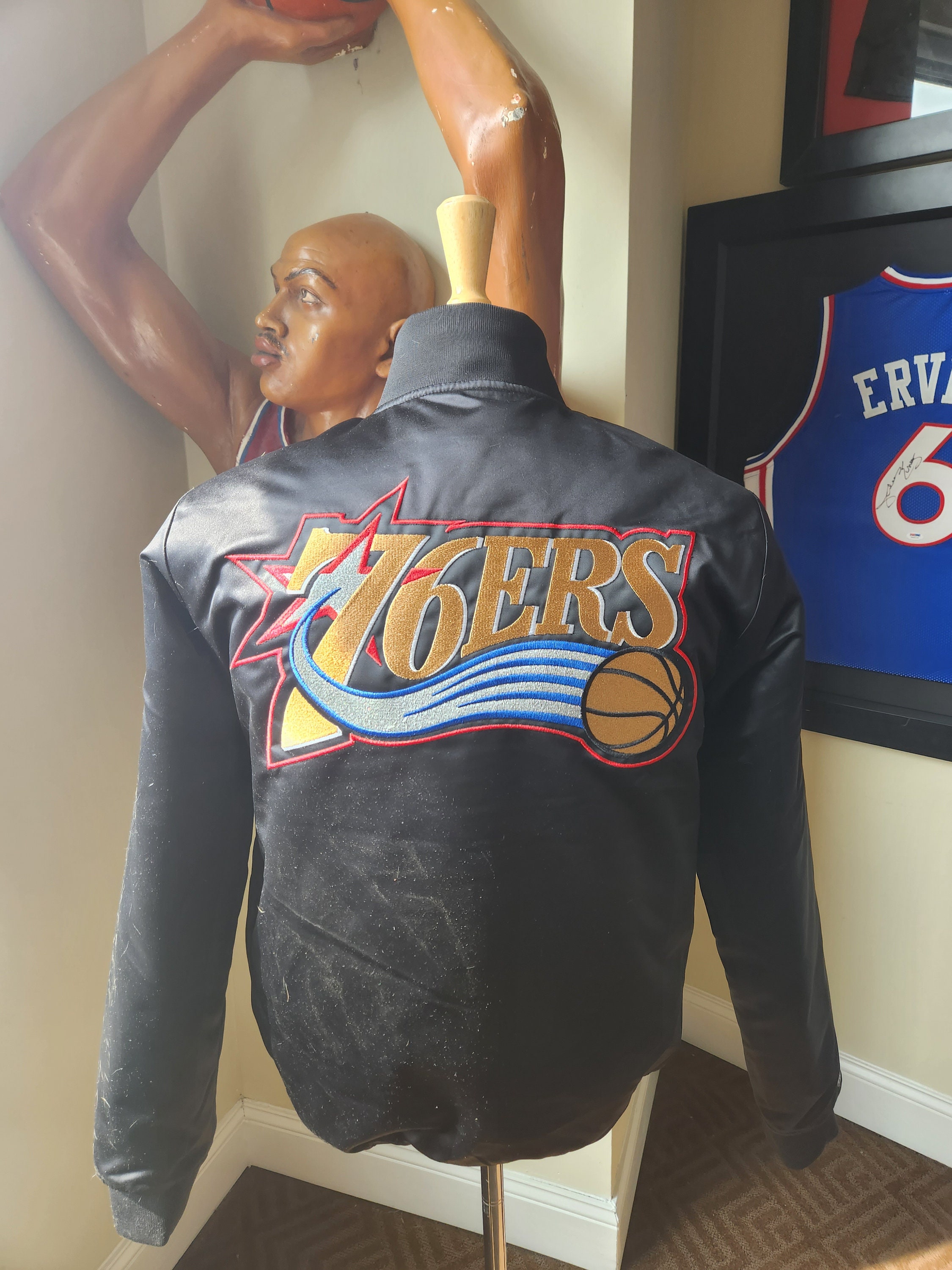Mitchell and Ness 76ers Jacket Size Small - Etsy