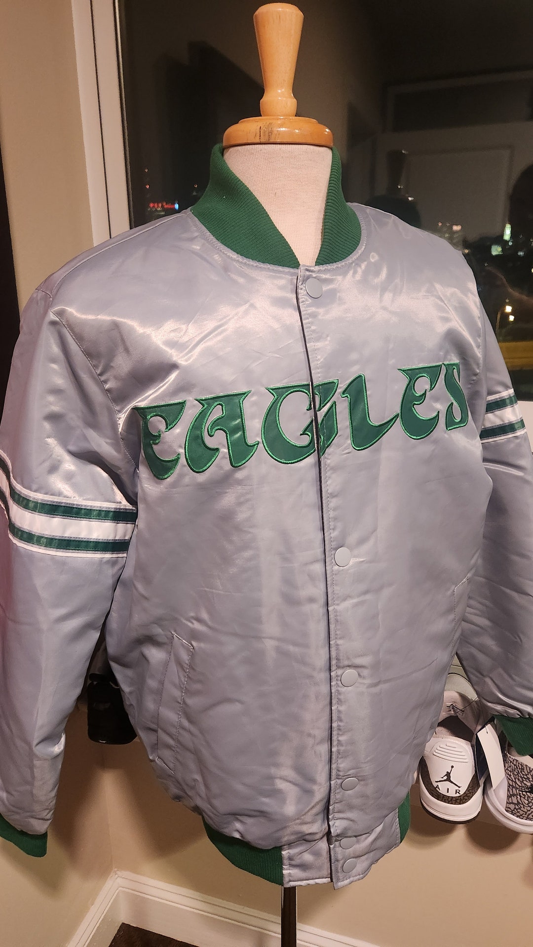 Eagles Kelly Green Jacket - Etsy